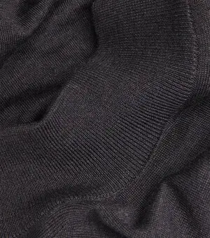 Pal Zileri Wool-silk Funnel-neck Sweater