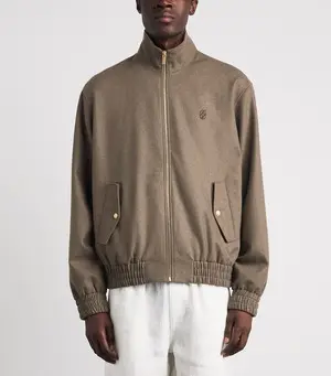 Drole De Monsieur Virgin Wool-blend Track Jacket