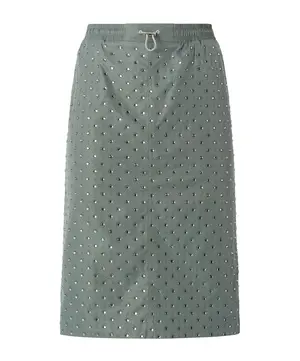 Pinko Alona Embellished Drawstring Skirt