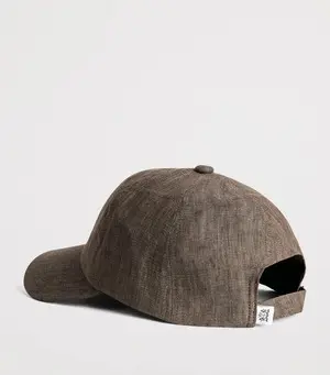 Sunspel Linen Cap