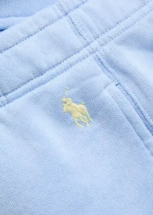 Polo Ralph Lauren Embroidered Cotton Blend Shorts