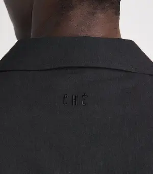 CHE Cotton-linen Inigo Shirt - Black