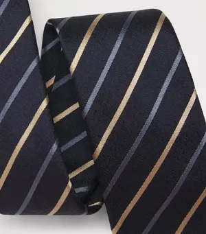 Emporio Armani Silk Stripe Tie