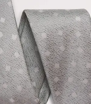 Emporio Armani Silk Jacquard Neck Tie
