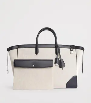 Dunhill Cotton Canvas Century 45 Tote Bag