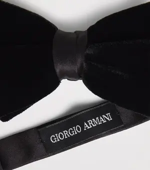 Giorgio Armani Silk Pre-tied Bowtie