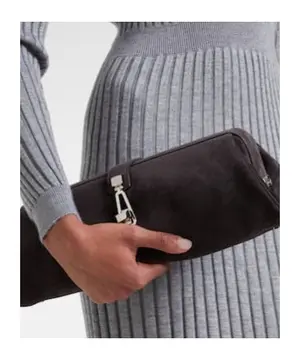 Gabriela Hearst Small Suede Shoulder Bag
