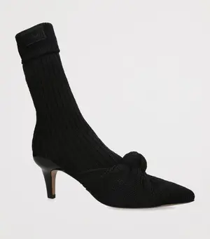 Chloé Knitted Suzie Heeled Boots 60