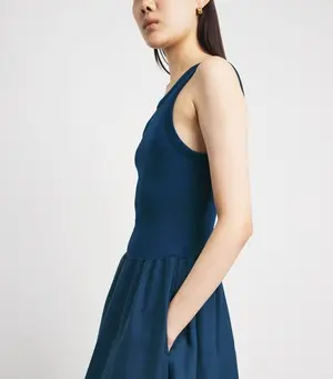 Polo Ralph Lauren Sleeveless Scoop Neck Midi Dress