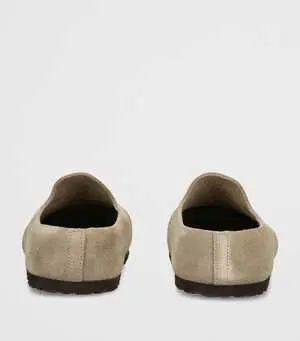 BIRKENSTOCK Suede Amsterdam Wrapped Clogs