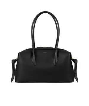 Yuzefi Large Brioche Duffle Bag - Black