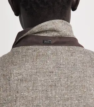 Herno Wool Hybrid High-neck Jacket
