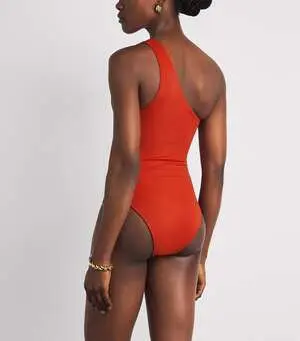 Matteau One-shoulder Maillot Swimsuit