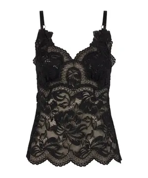 Rabanne Lace V-neck Tank Top