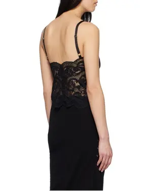 Rabanne Lace V-neck Tank Top