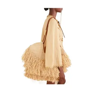 Zimmermann Handwoven Straw Bag