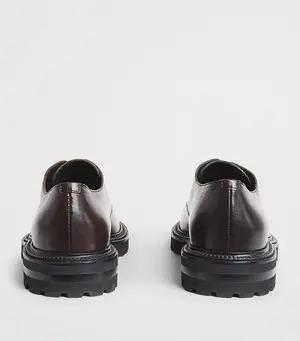 Giorgio Armani Leather Chunky Derby Shoes