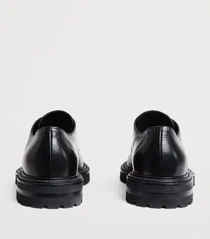Giorgio Armani Leather Chunky Derby Shoes