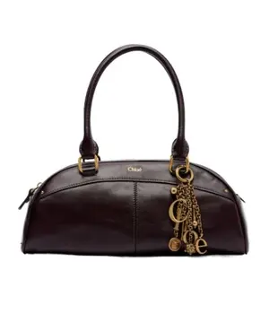 Chloé Embellished Leather Top-handle Bag
