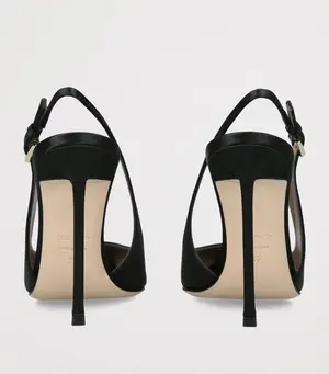 TOM FORD Satin Slingback Pumps 105