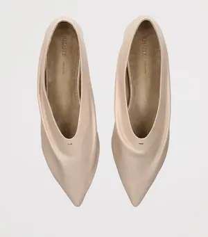 Khaite Miriam Ballet Flats - Beige