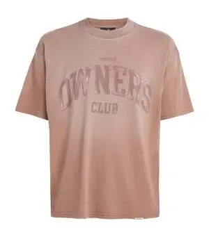 REPRESENT Owners Club Cotton T-shirt - Brown