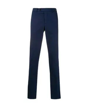 Brunello Cucinelli Navy Blue Fitting Casual Pants - Black