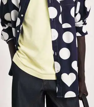 Jacquemus Grosgrain Logo T-shirt - Yellow