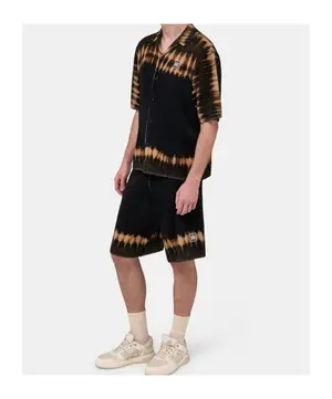Amiri Ma Patch Tie-dye Knit Shirt