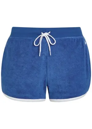 Polo Ralph Lauren Logo-embroidered Terry Shorts - Blue