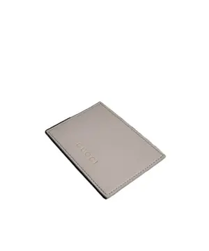 Gucci Card Case With Lettering