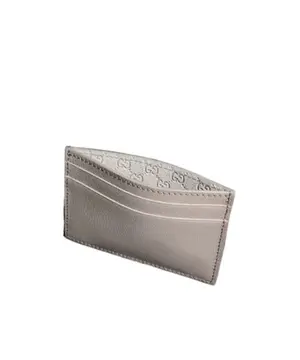 Gucci Card Case With Lettering