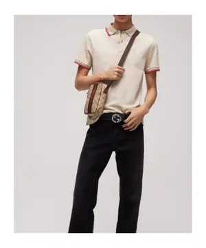 Gucci Logo Embroidered Short-sleeved Polo Shirt