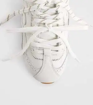 Sandro Leather Light Wave Sneakers