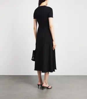 Sandro Knitted Midi Dress