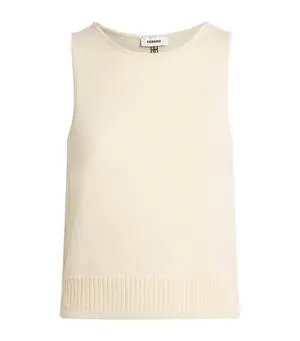 Sandro Wool-cashmere Sweater Vest - Beige