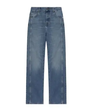Balmain Belt Loop Jeans - Blue