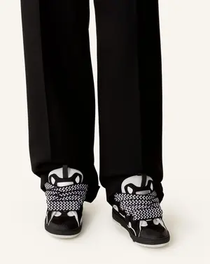 LANVIN Curb Chunky Low-top Sneakers - Black
