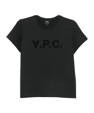 A.p.c. Crew Neck T-shirt - Black