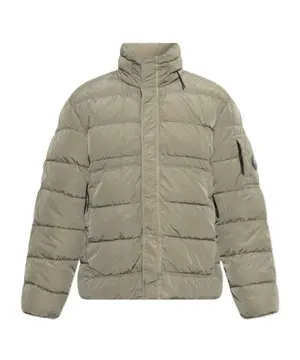 C.P. COMPANY Long-sleeved Down Jacket - Gray