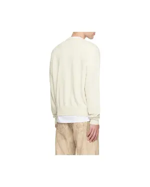 VIVIENNE WESTWOOD Orb Embroidered Crewneck Jumper - White