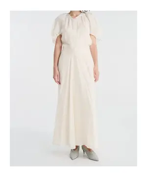 Khaite Silk-blend Midi Dress - No