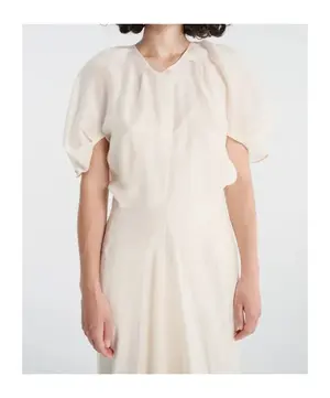 Khaite Silk-blend Midi Dress - No