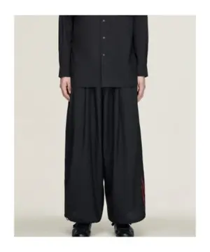 Y3 Gradient 3-stripes Nylon Wide Pants