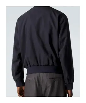 Giorgio Armani Cotton-blend Bomber Jacket