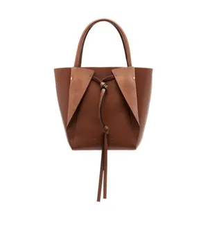 Gabriela Hearst Marija Small Leather Tote Bag - Brown