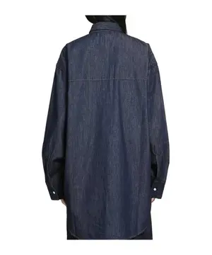 Khaite Christensen Denim Shirt - No