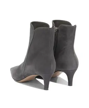 GIANVITO ROSSI Pointed-toe Ankle Boots - Grey