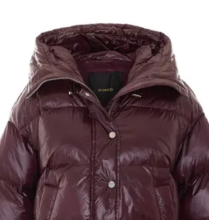 Pinko Long-sleeve Hooded Padded Jacket