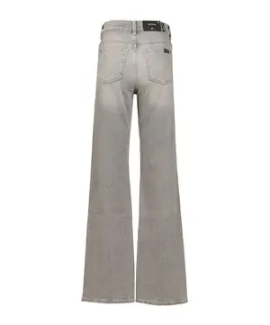 7 For All Mankind Tess Trouser Jeans - Grey